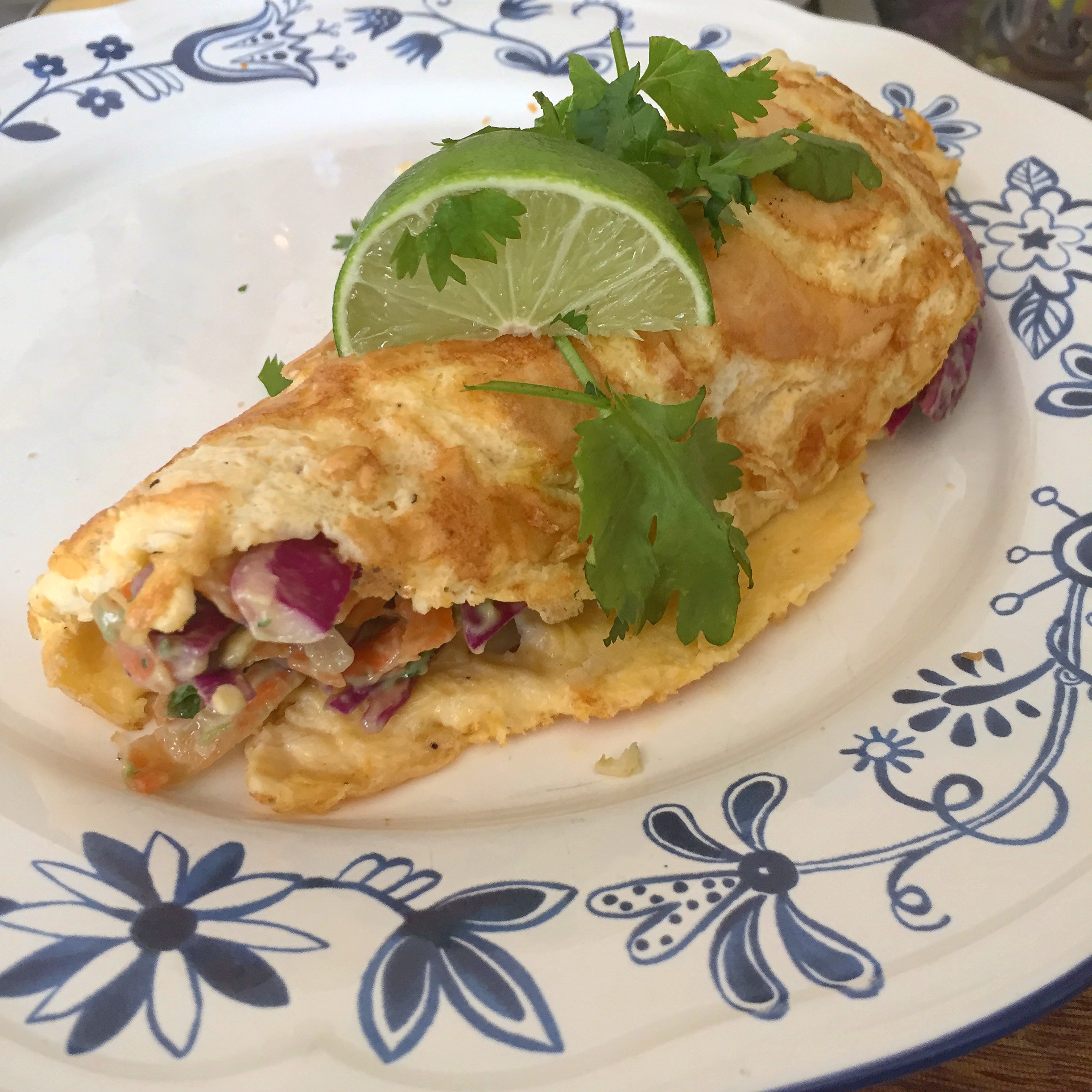 Mexican Filled Omelette – gluten free holly