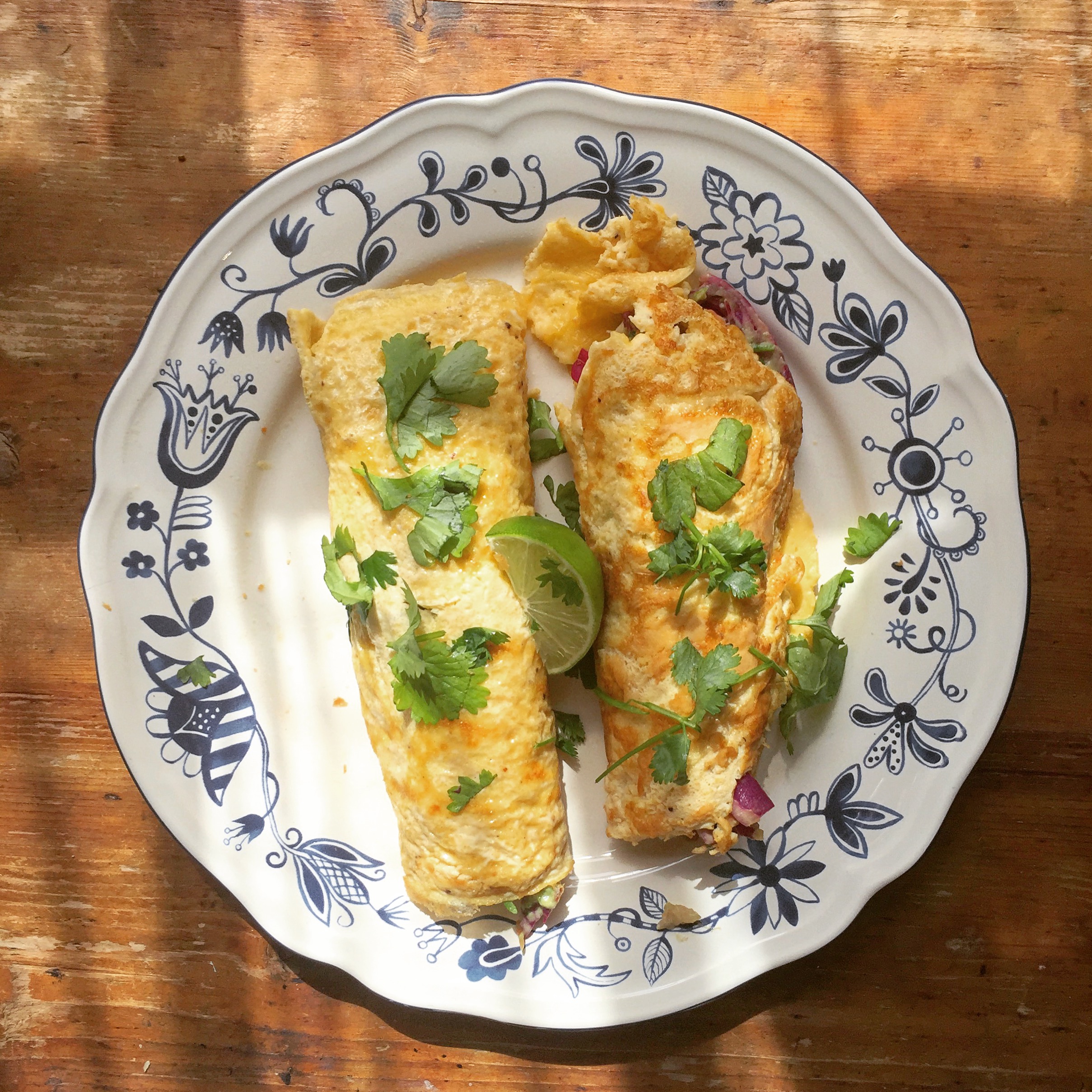 Mexican Filled Omelette – gluten free holly
